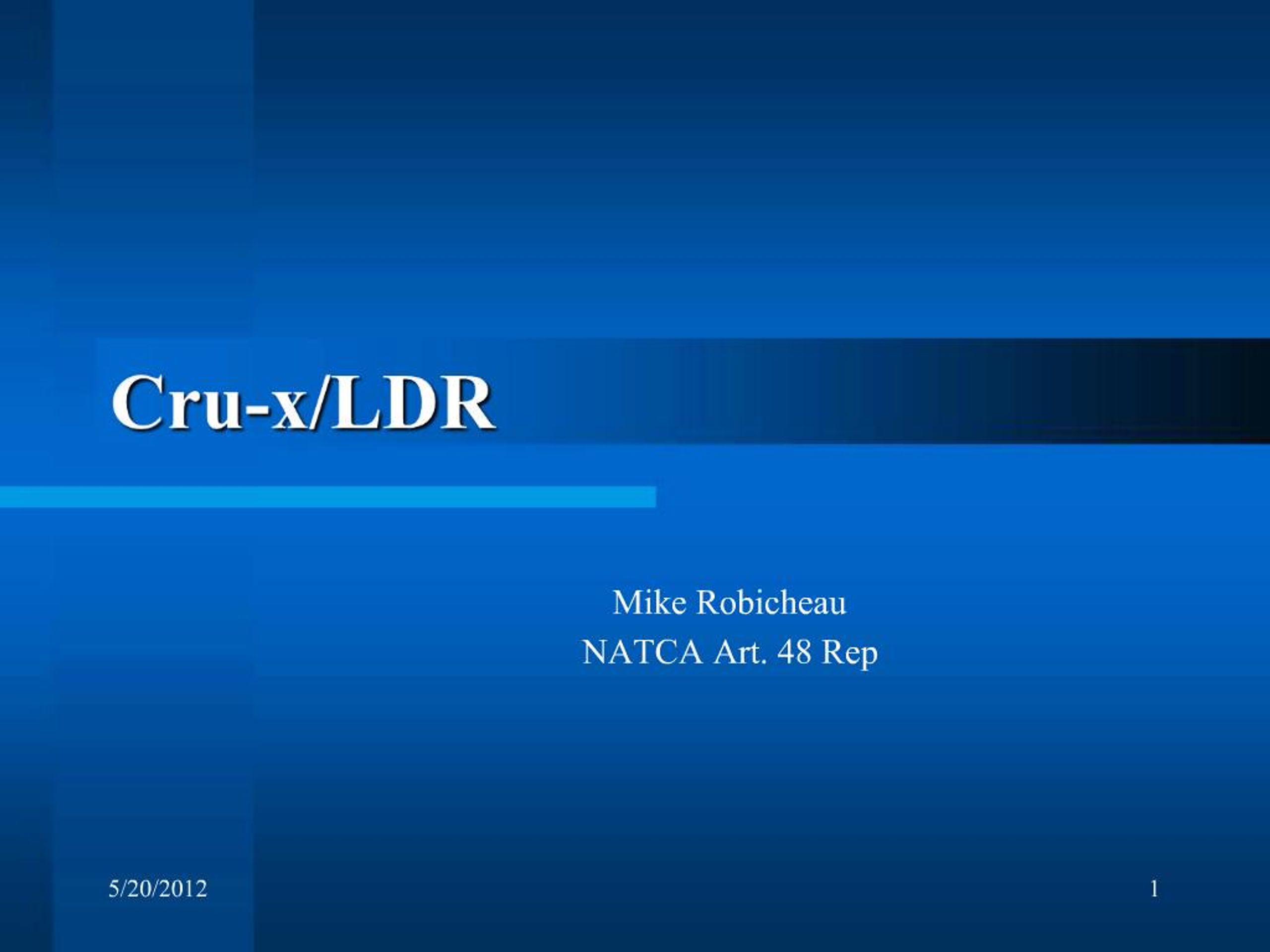 PPT - Cru-x PowerPoint Presentation, free download - ID:418283