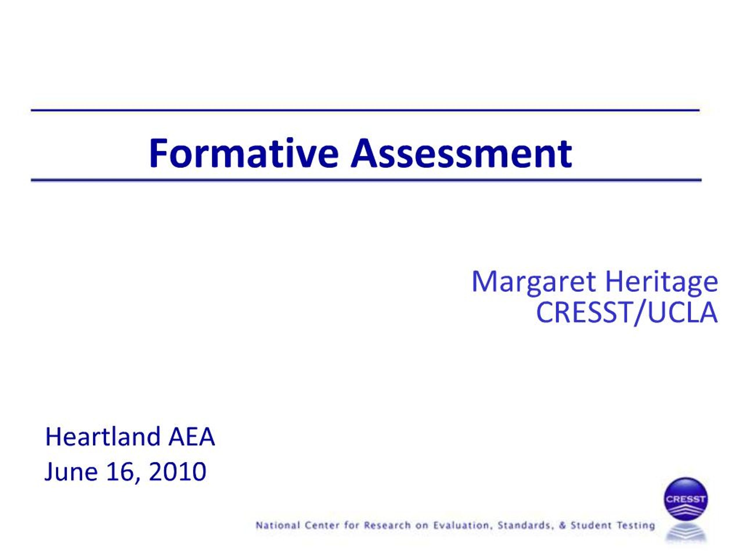 PPT - Formative Assessment PowerPoint Presentation, free download - ID ...