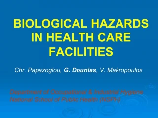 PPT - 2. BIOLOGICAL HAZARDS PowerPoint Presentation, free download - ID ...