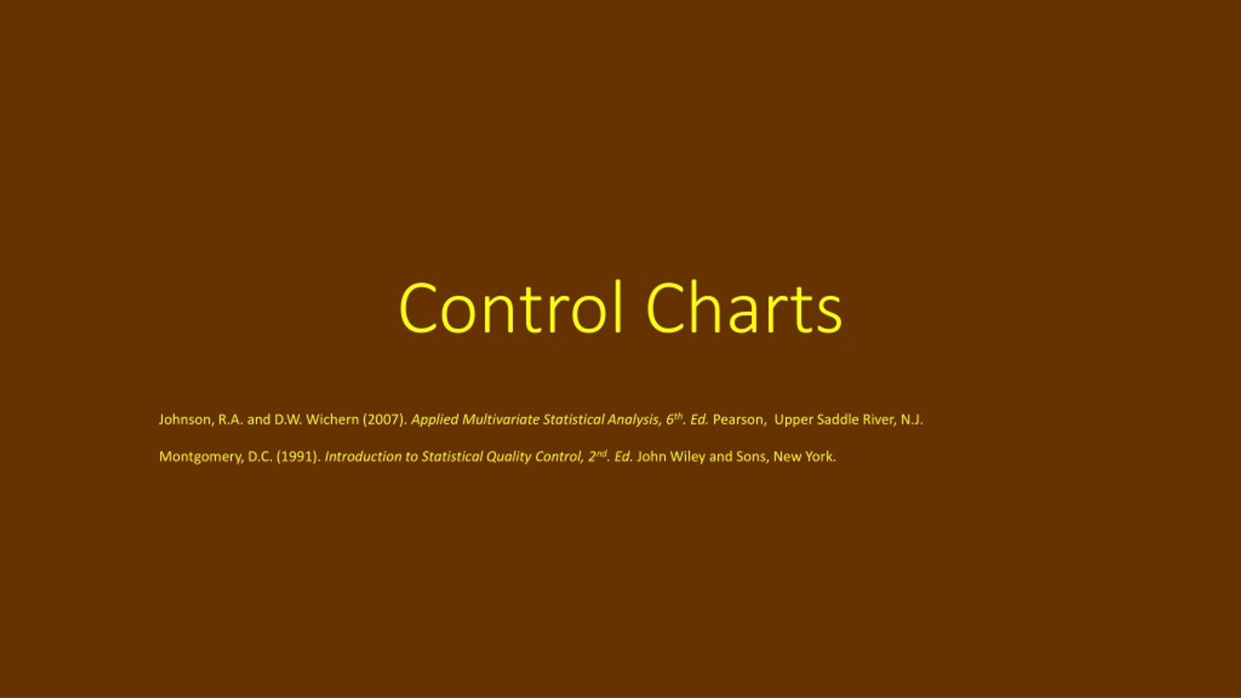 PPT - Control Charts PowerPoint Presentation, free download - ID:440807