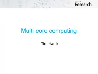 PPT - Multi-Core Computing PowerPoint Presentation, free download - ID ...