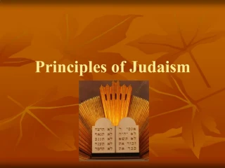 PPT - Beliefs of Judaism PowerPoint Presentation, free download - ID ...