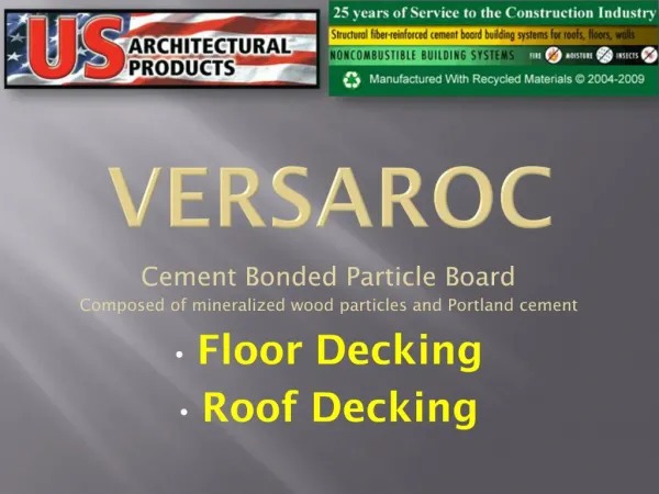 PPT - VERSAROC PowerPoint Presentation, free download - ID:1309640