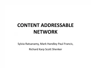 PPT - TCAM Ternary Content Addressable Memory PowerPoint Presentation ...