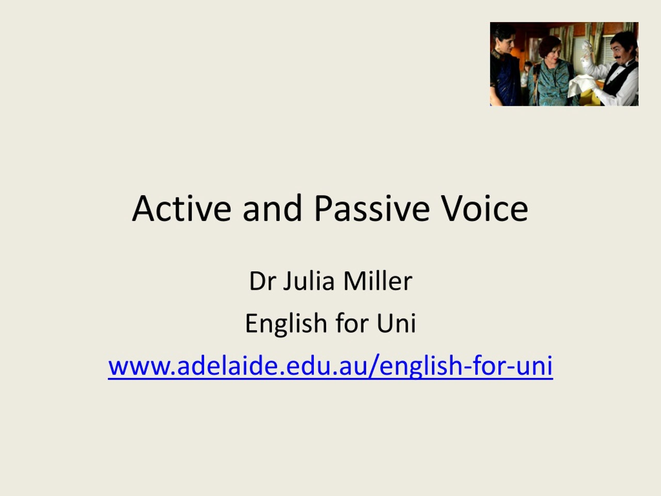PPT - Active and Passive Voice PowerPoint Presentation, free download ...