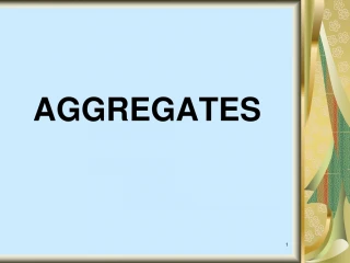 PPT - Aggregates for Use In Concrete PowerPoint Presentation, free ...