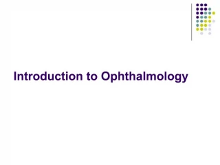 PPT - Introduction to Clinical Ophthalmology PowerPoint Presentation ...