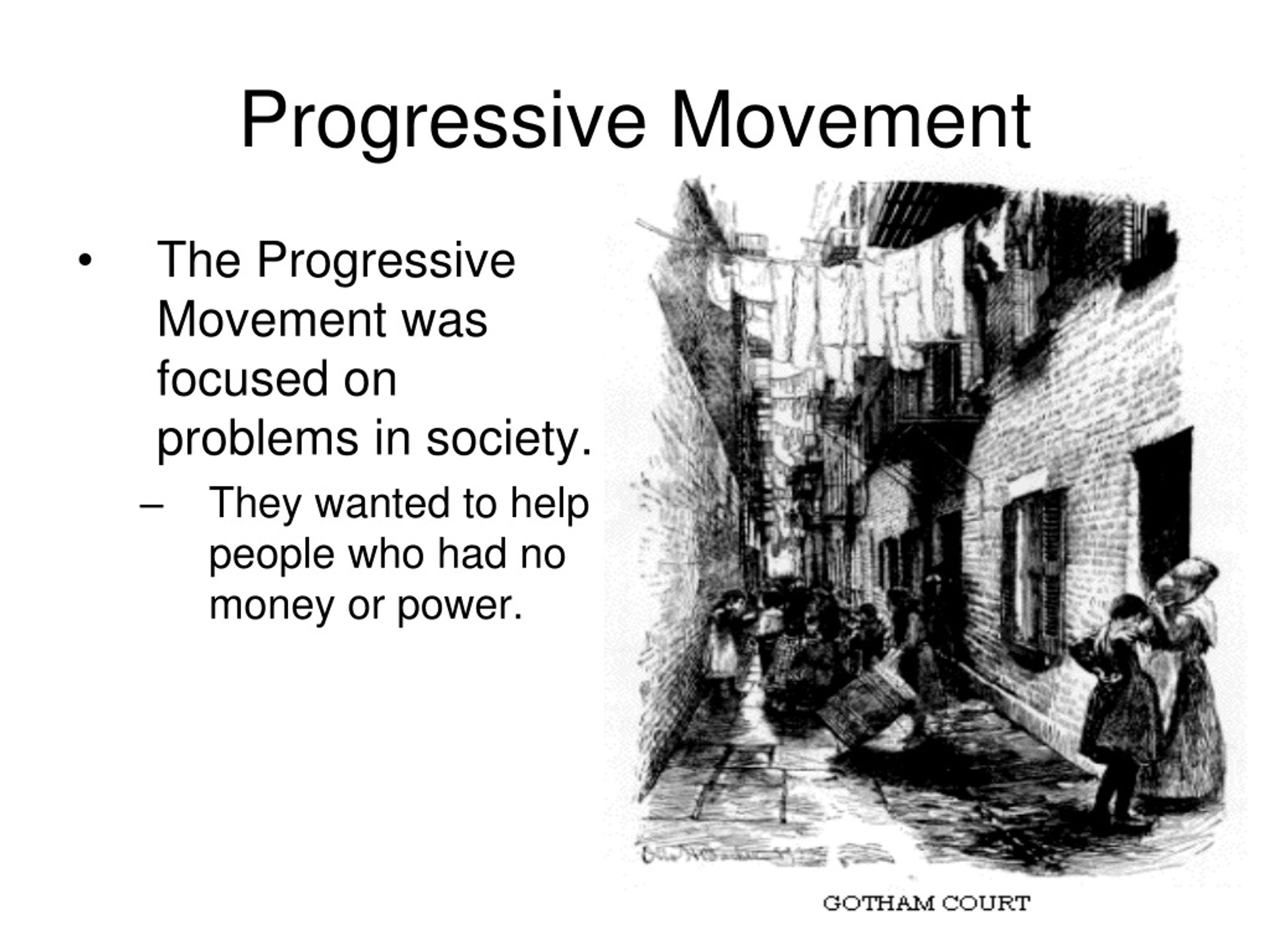 PPT - Progressive Movement PowerPoint Presentation, free download - ID ...