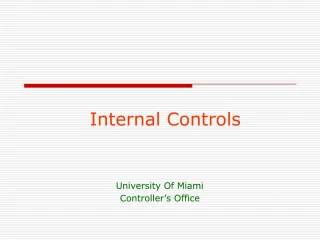 PPT - Internal Controls Training PowerPoint Presentation, free download ...