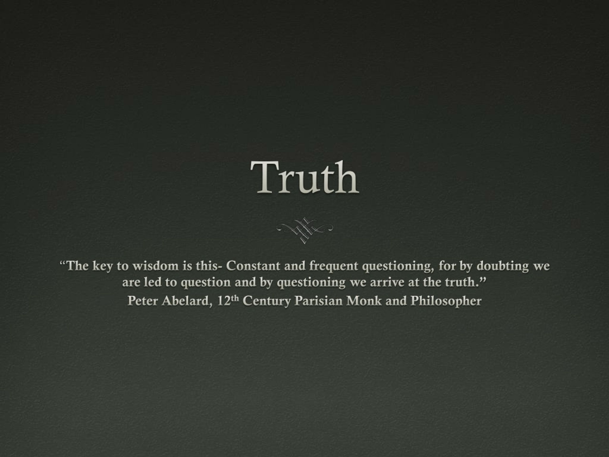 PPT - Truth PowerPoint Presentation, free download - ID:489905