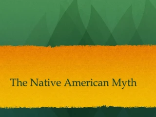 PPT - Wise Owl Native American Story Loosely based on an Iroquois Myth ...