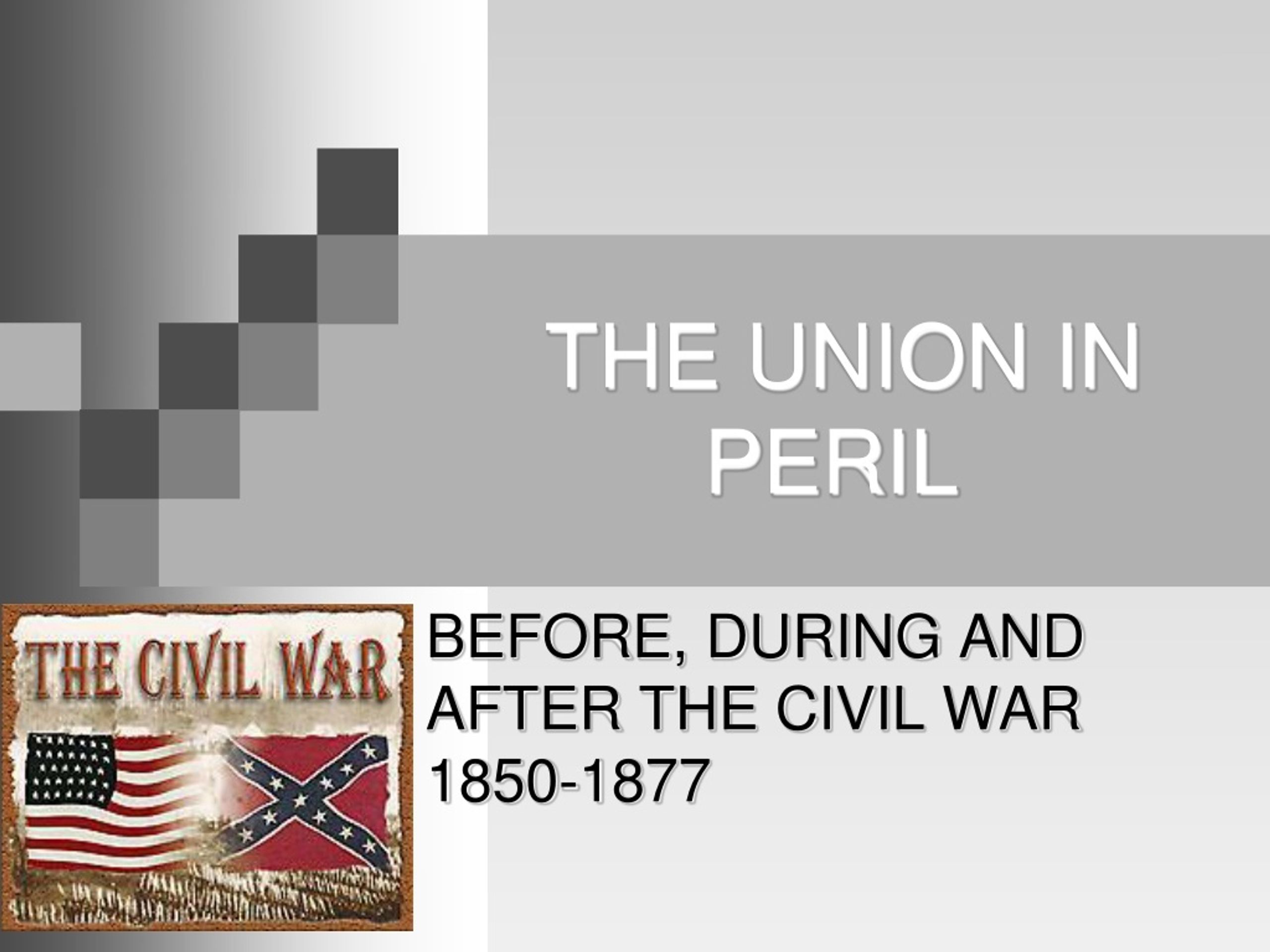 PPT - THE UNION IN PERIL PowerPoint Presentation, free download - ID:506906