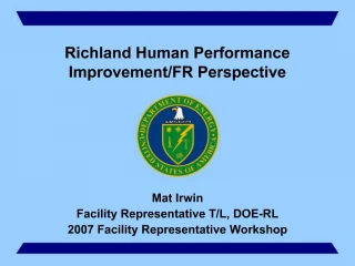 PPT - Human Performance Improvement PowerPoint Presentation, free ...