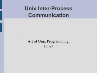 PPT - Operating Systems: Inter-Process Communication PowerPoint Presentation - ID:5694290