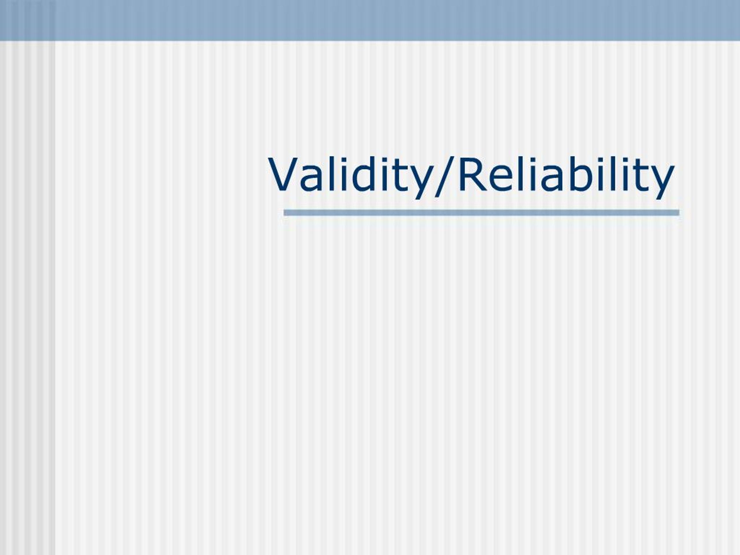 PPT - Validity PowerPoint Presentation, free download - ID:520624