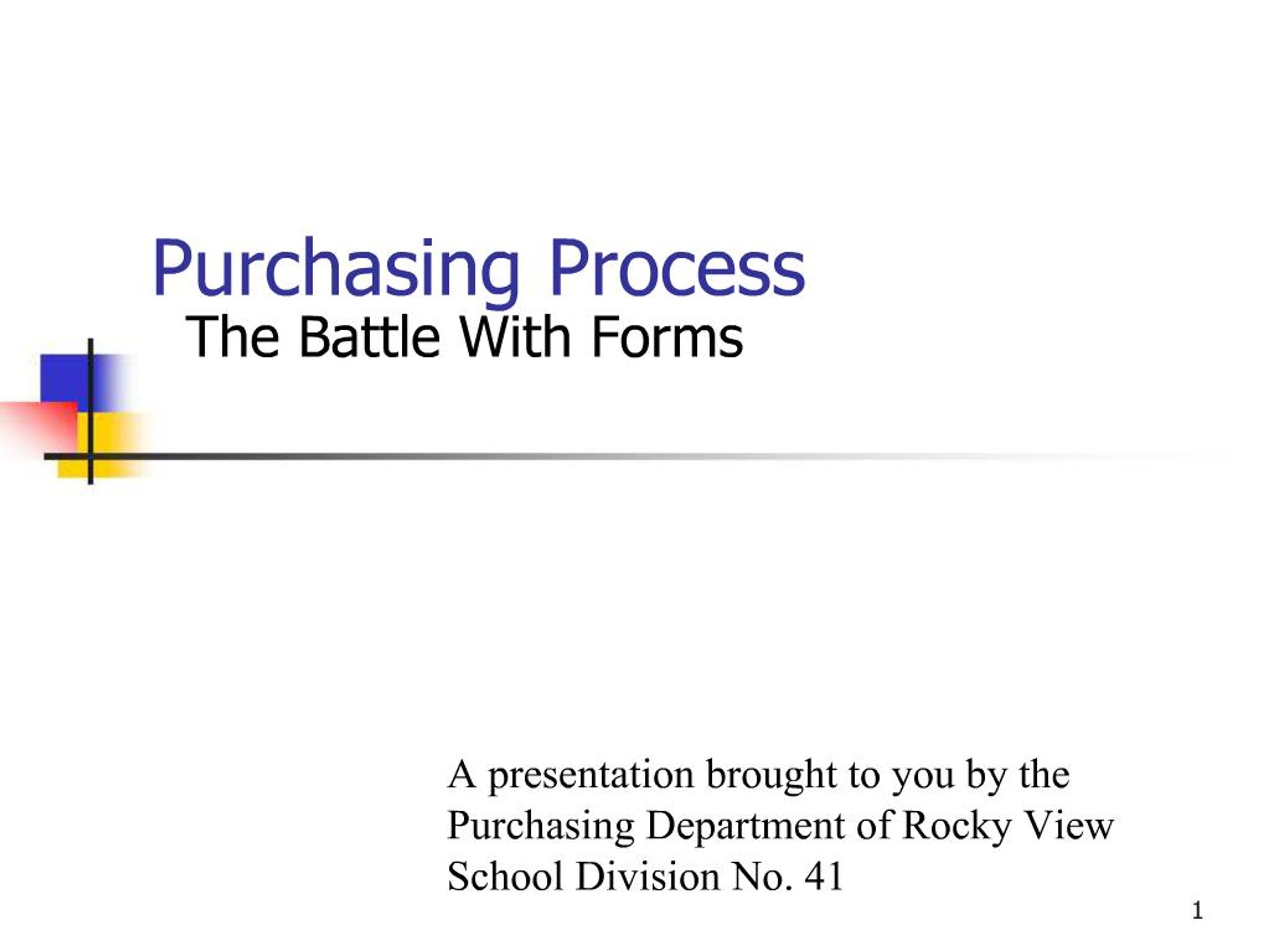 PPT - Purchasing Process PowerPoint Presentation, free download - ID:521336