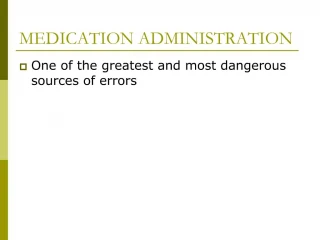 PPT - Medication Administration Training PowerPoint Presentation, free ...