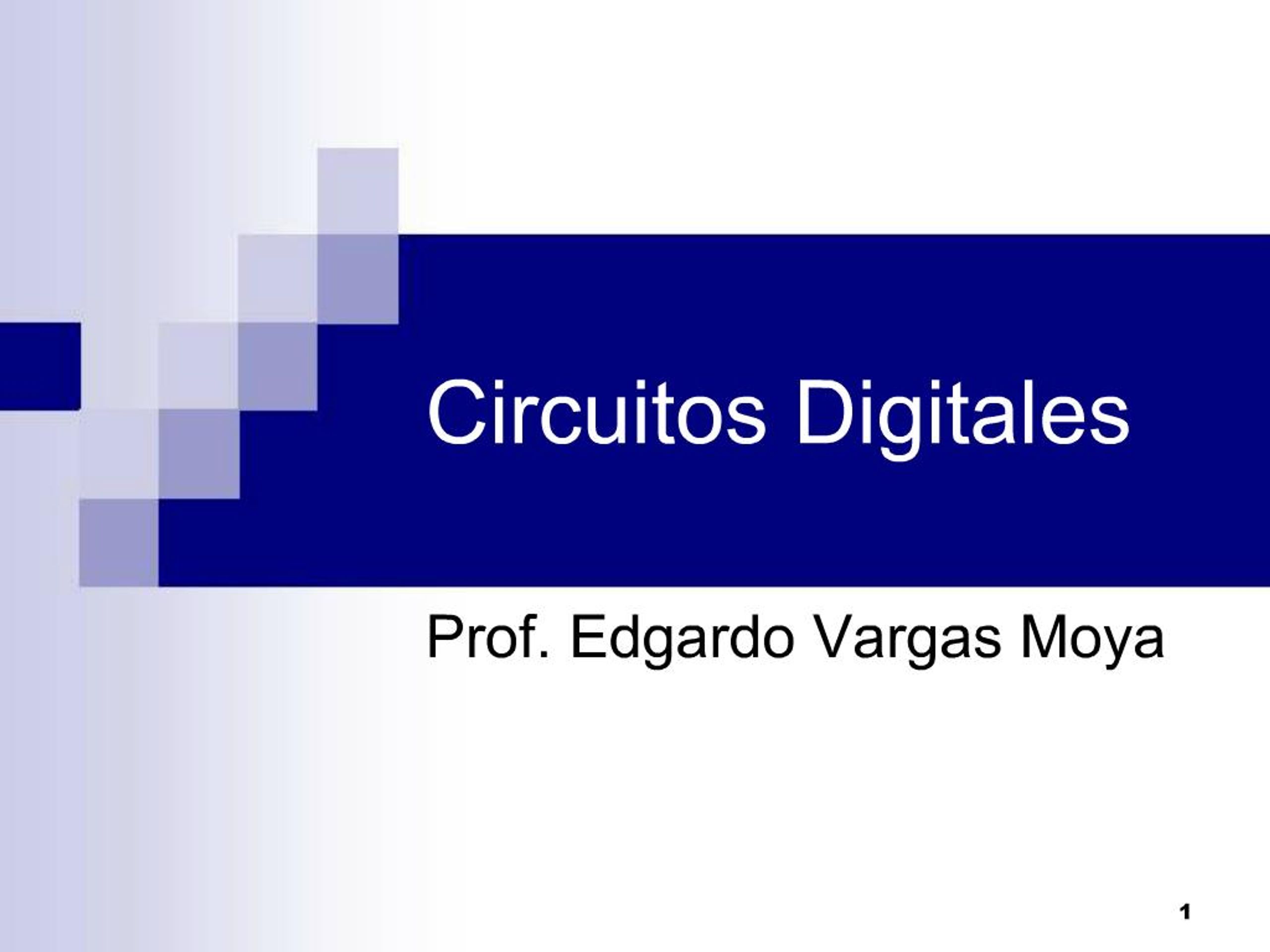 PPT - Circuitos Digitales PowerPoint Presentation, free download - ID ...