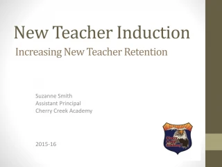 PPT - New Teacher Induction Program PowerPoint Presentation, free ...