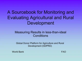 PPT - Agricultural Transformations and Rural Development PowerPoint Presentation - ID:1290931