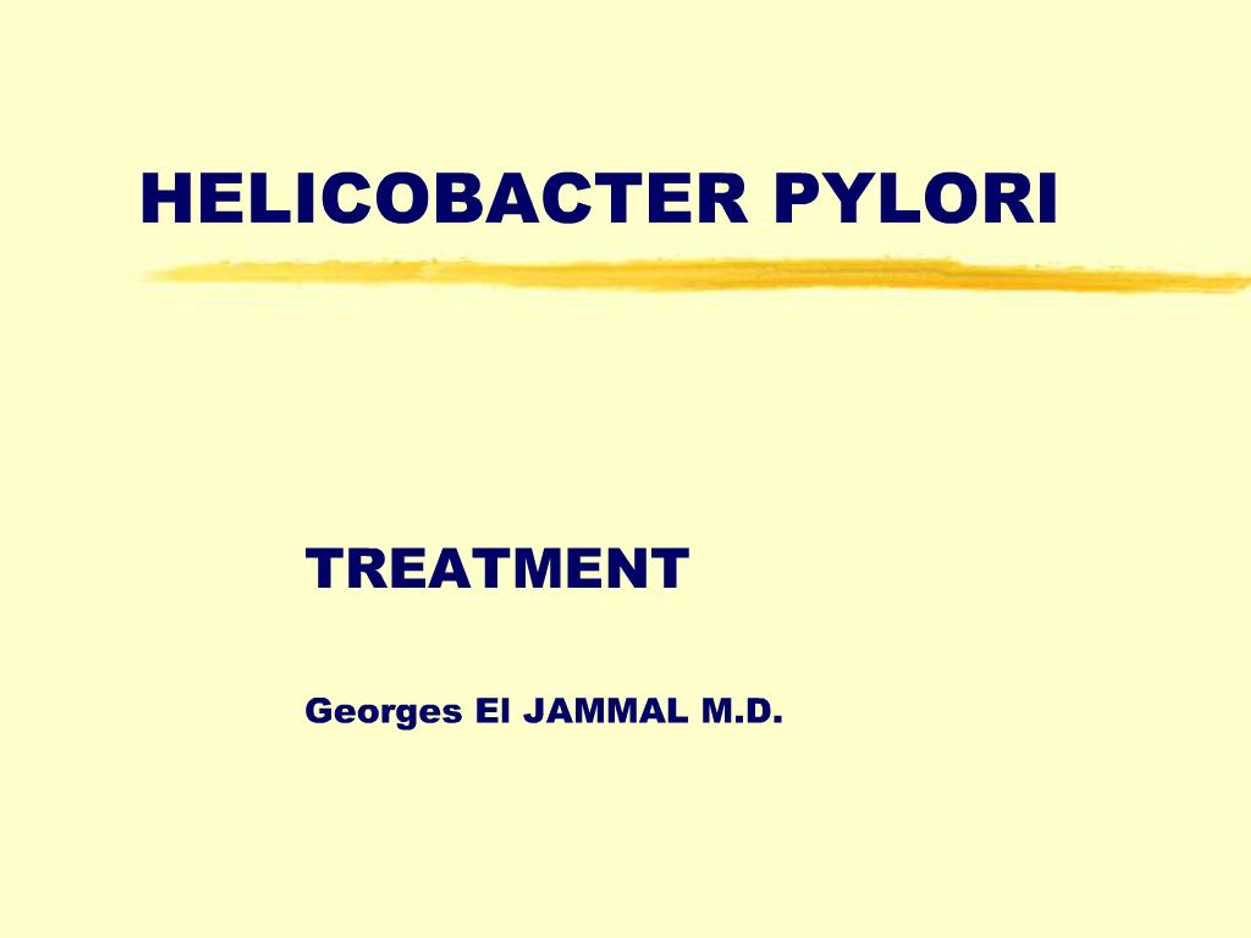 PPT - HELICOBACTER PYLORI PowerPoint Presentation, free download - ID ...