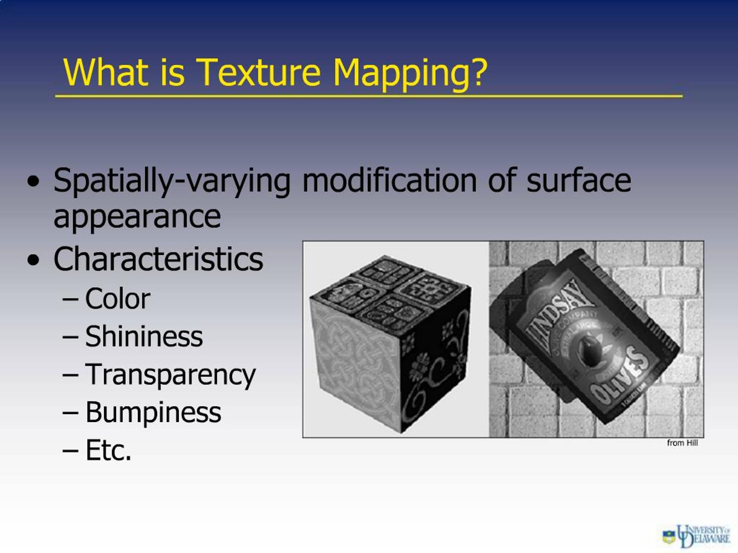 PPT - What is Texture Mapping PowerPoint Presentation, free download ...