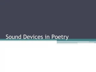 PPT - Sound Devices PowerPoint Presentation, free download - ID:2316905