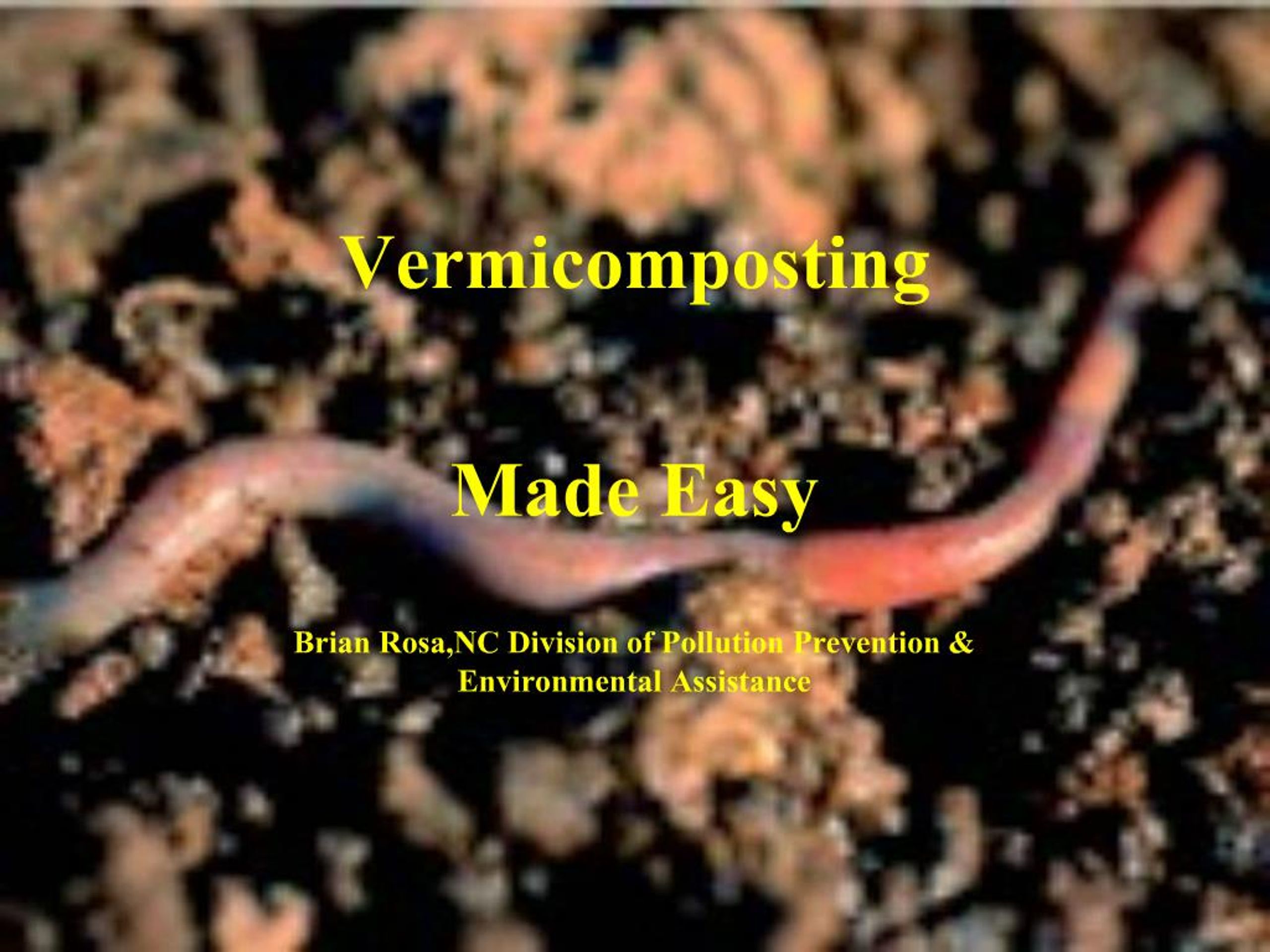 PPT - Vermicomposting PowerPoint Presentation, free download - ID:544169