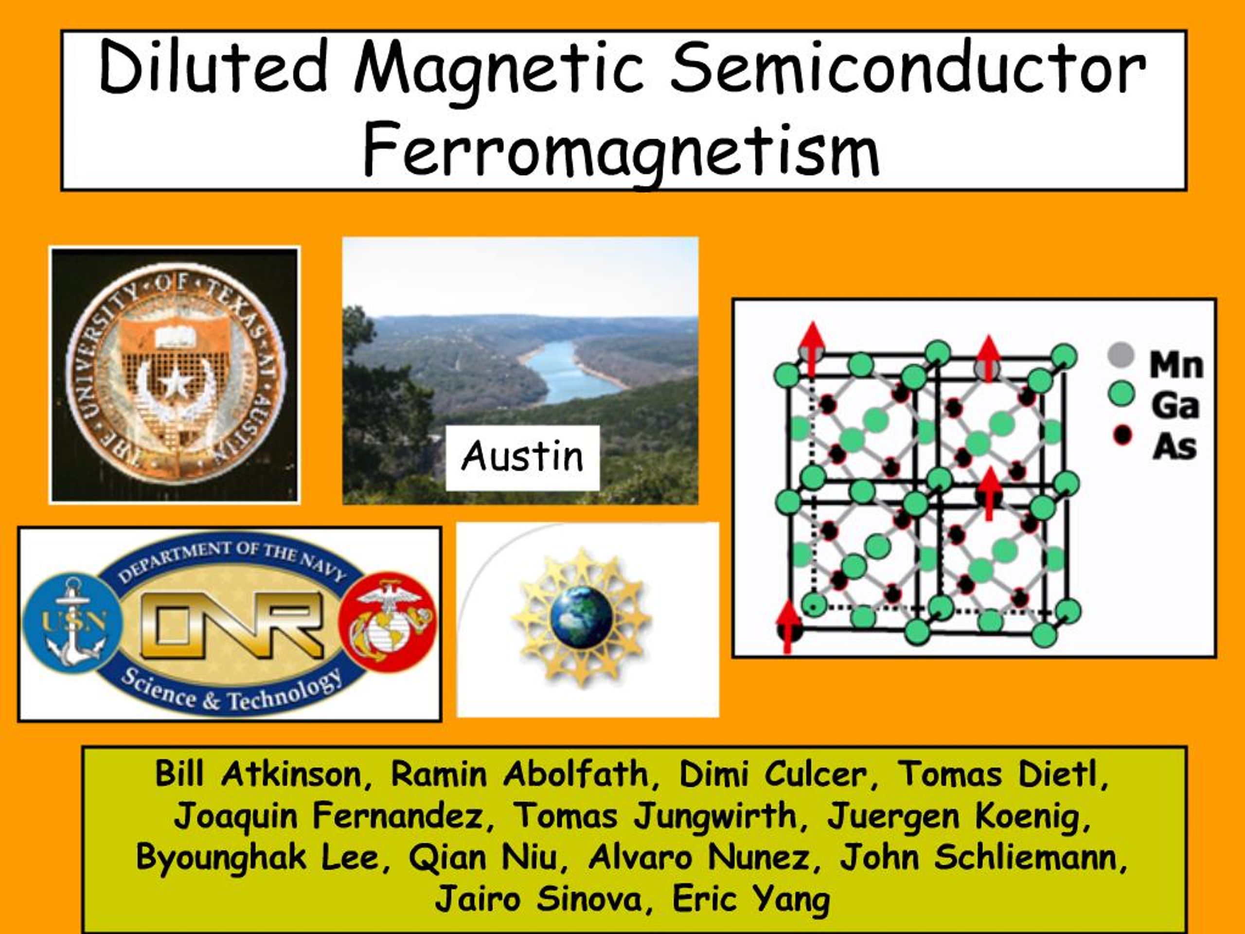 PPT - Diluted Magnetic Semiconductor Ferromagnetism PowerPoint ...