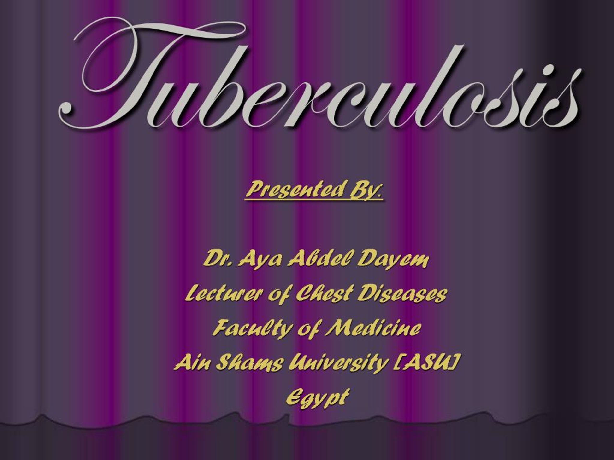 PPT - Tuberculosis PowerPoint Presentation, free download - ID:550960