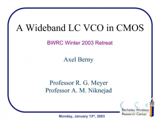 PPT - A Wideband LC VCO in CMOS PowerPoint Presentation, free download ...
