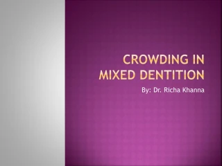 PPT - Human Dentition PowerPoint Presentation, free download - ID:6889119