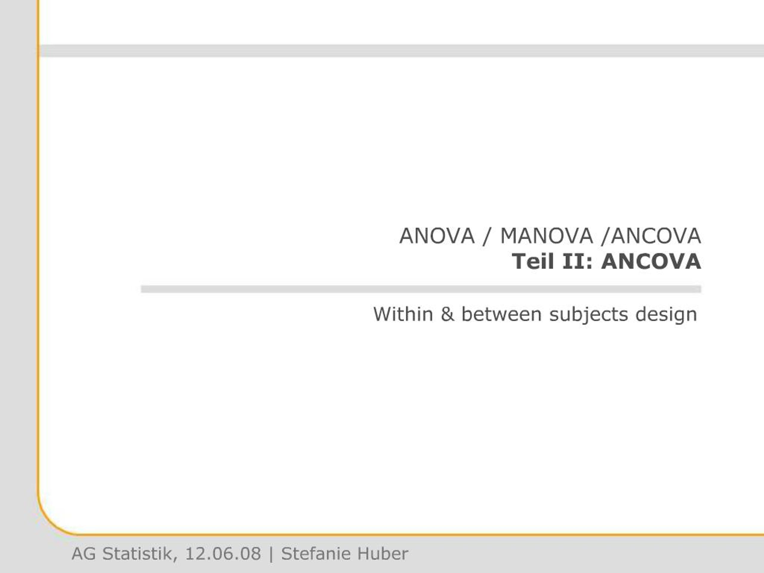 PPT - ANOVA PowerPoint Presentation, free download - ID:556505