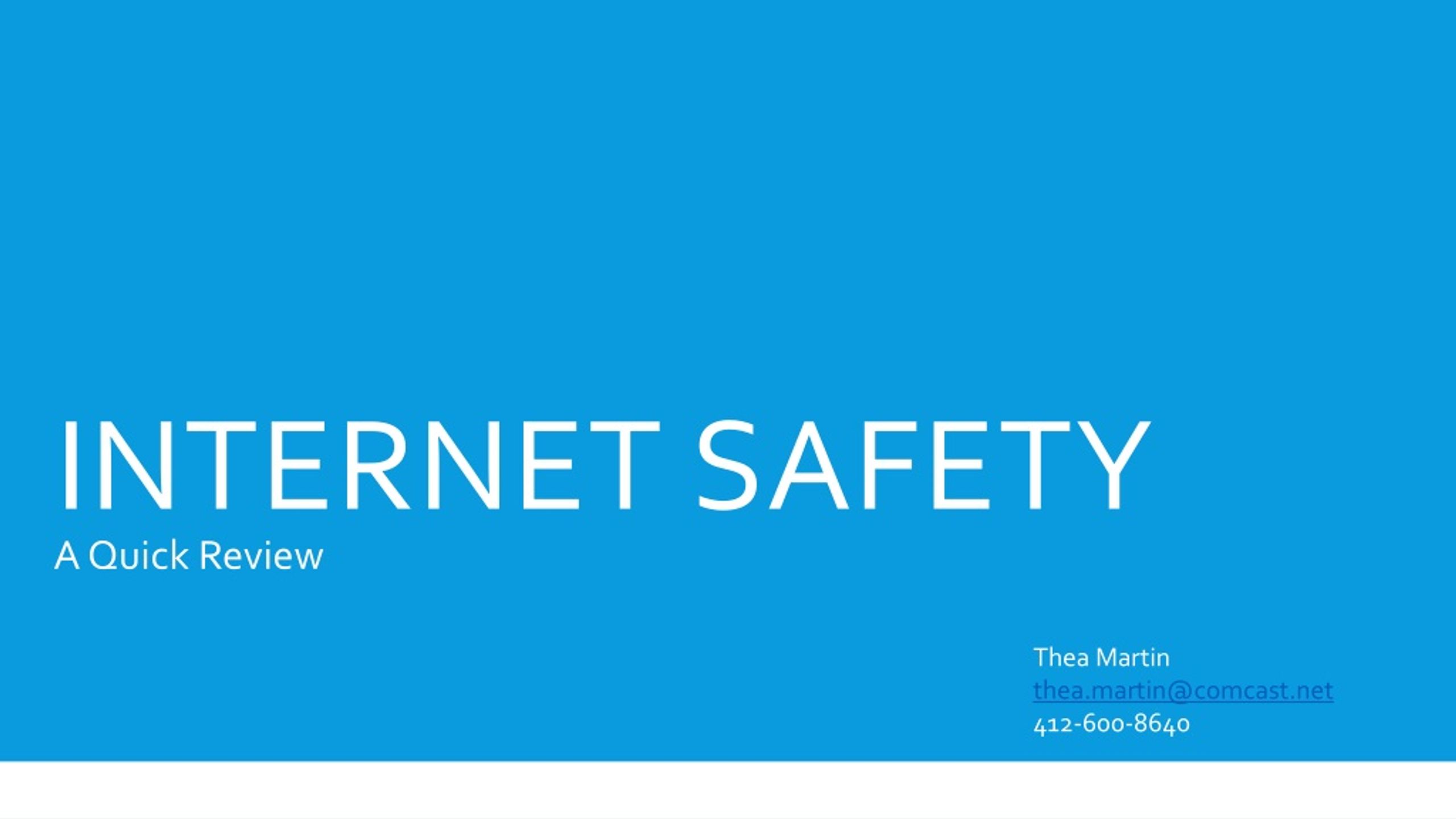 PPT - Internet Safety PowerPoint Presentation, free download - ID:557972
