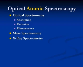 PPT - Introduction to optical spectroscopy PowerPoint Presentation ...