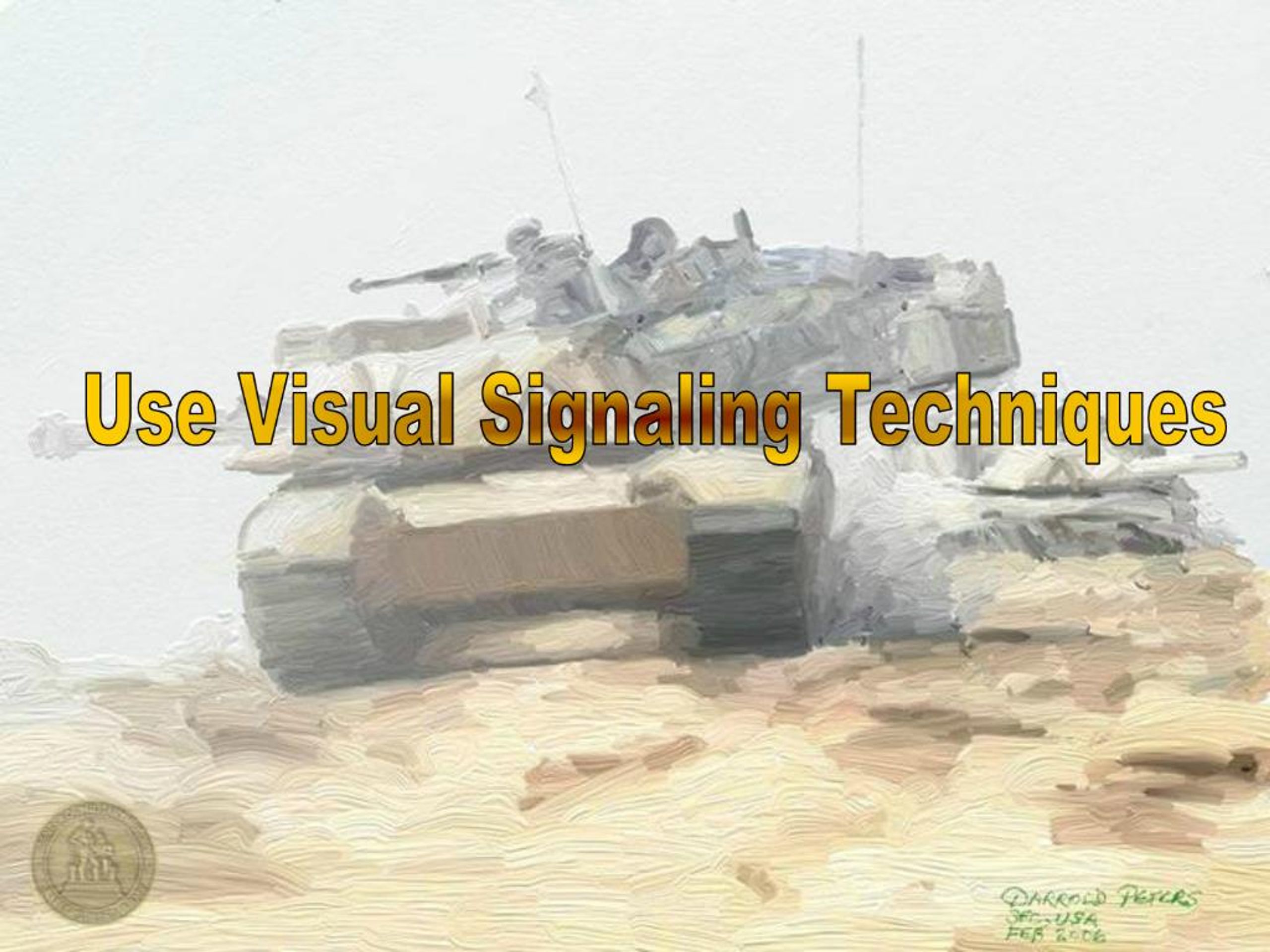 PPT - Use Visual Signaling Techniques PowerPoint Presentation, free ...