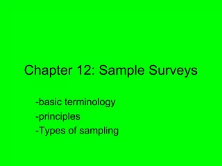 PPT - Chapter 12 Sample Surveys PowerPoint Presentation, free download ...