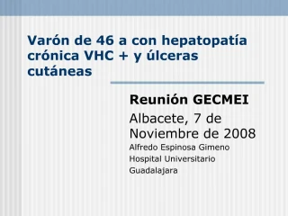 PPT - Hepatopatías agudas y crónicas PowerPoint Presentation, free ...