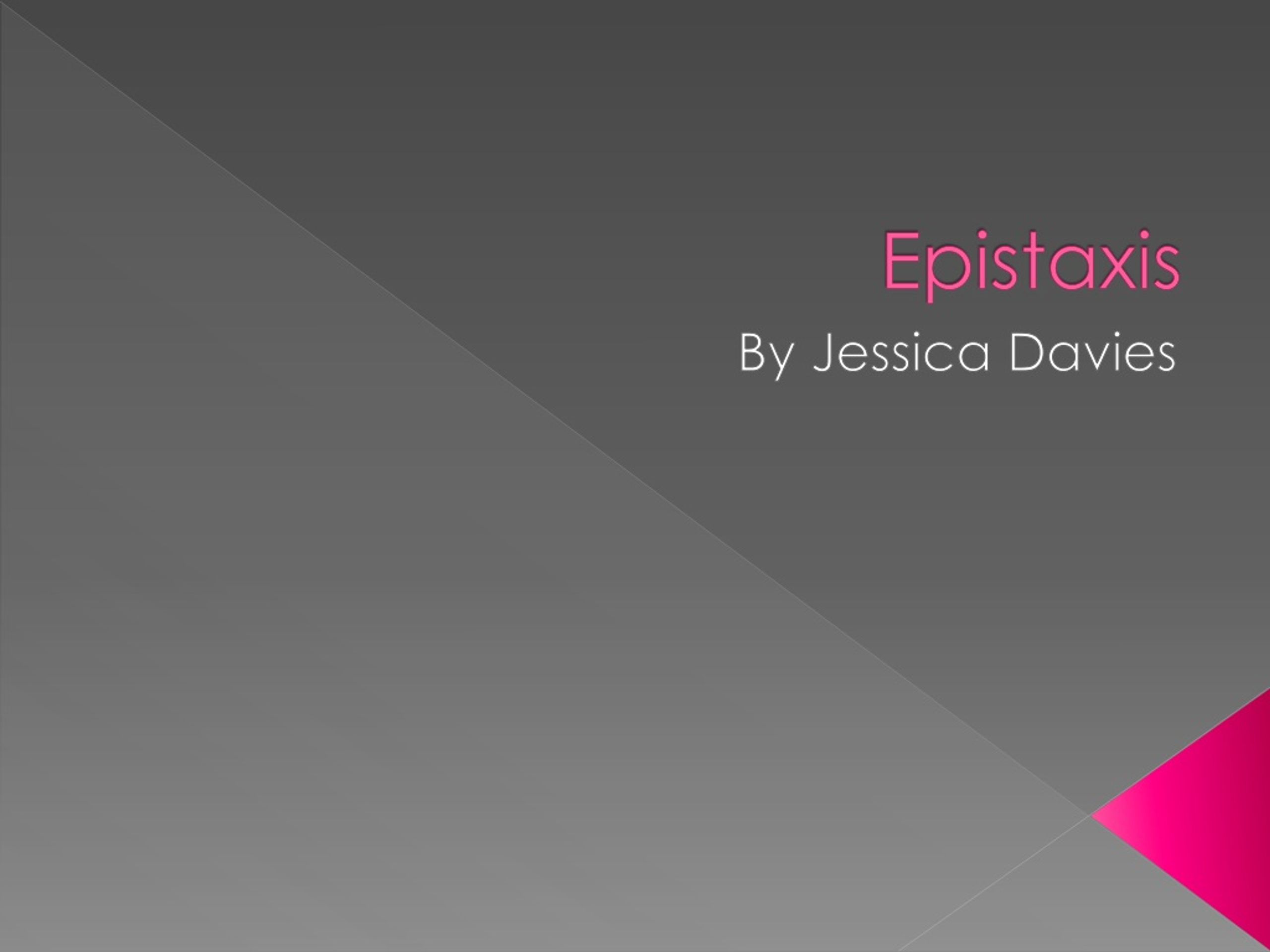 PPT - Epistaxis PowerPoint Presentation, free download - ID:573223