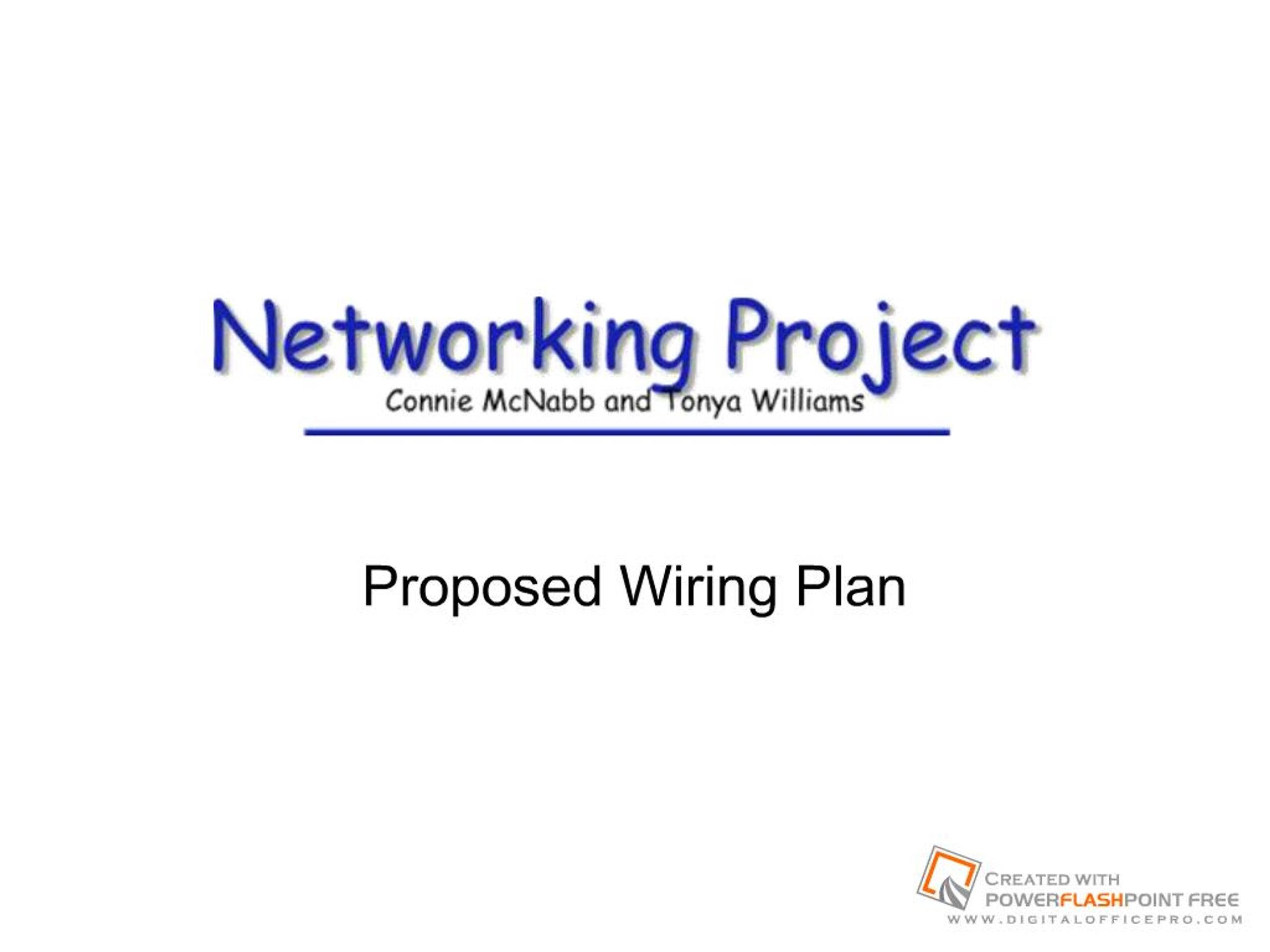 PPT - Proposed Wiring Plan PowerPoint Presentation, free download - ID ...