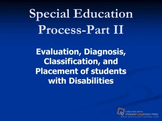 PPT - SPECIAL EDUCATION PROCESS PowerPoint Presentation, free download ...