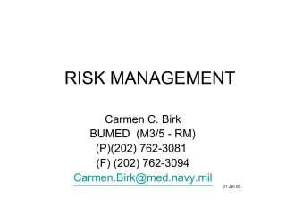 PPT - 3. Risk Management PowerPoint Presentation, free download - ID ...