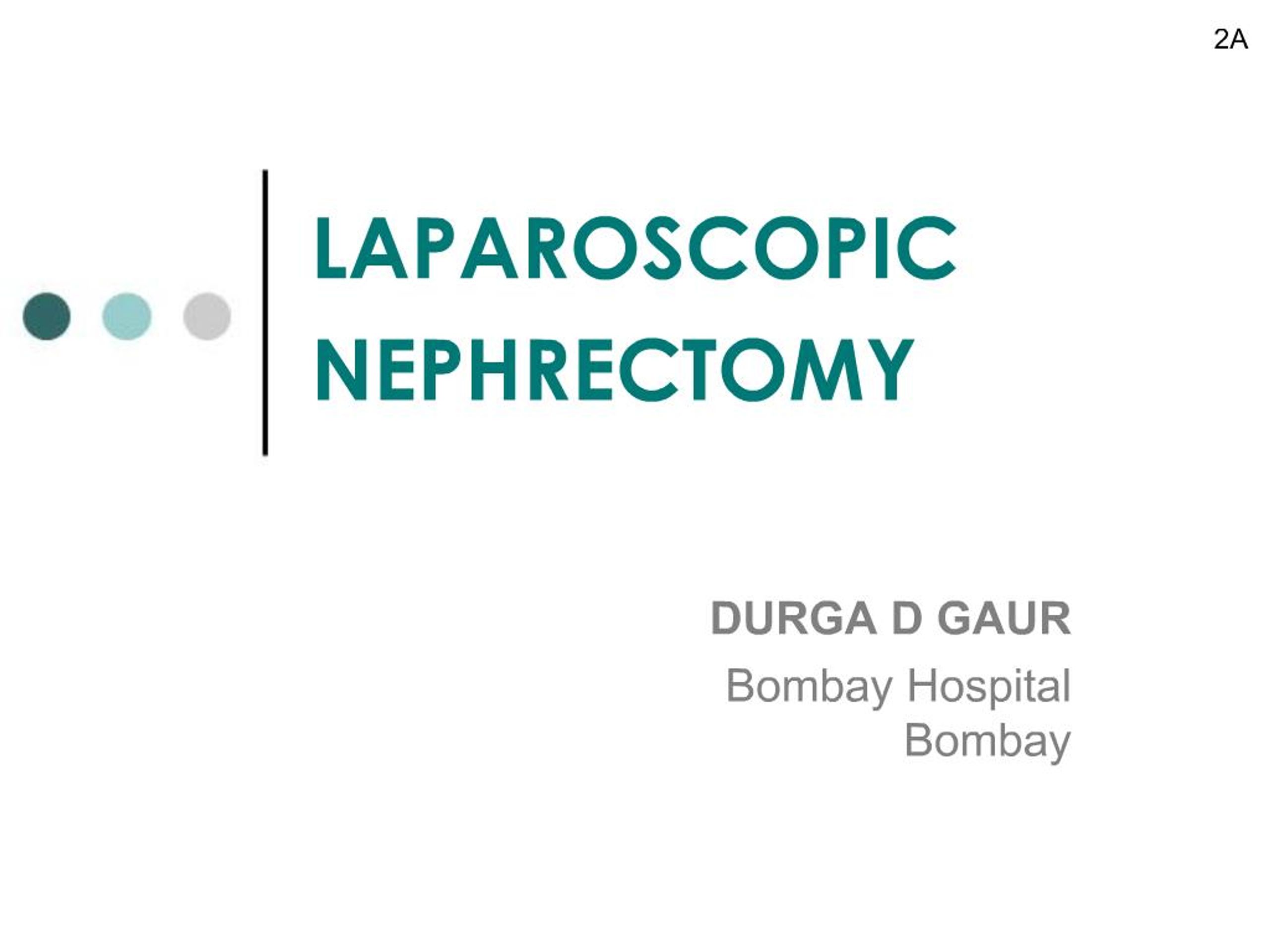 PPT - LAPAROSCOPIC NEPHRECTOMY PowerPoint Presentation, free download - ID:587288