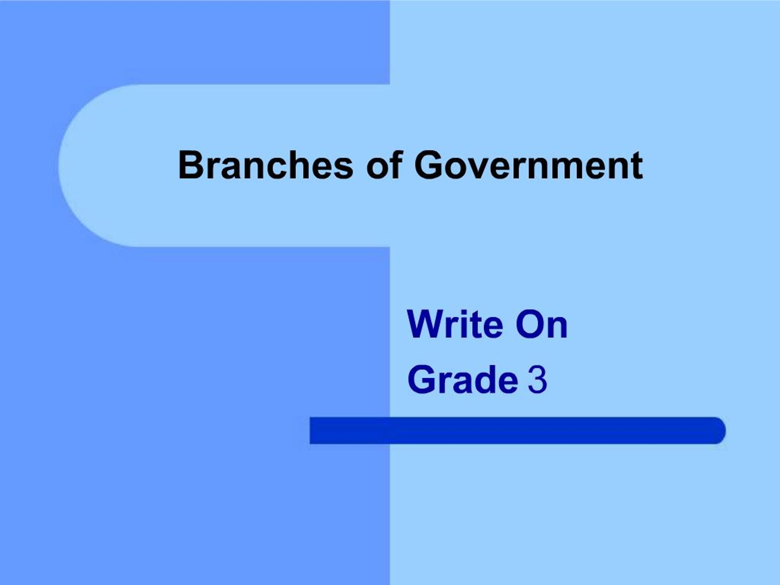 PPT - Branches of Government PowerPoint Presentation, free download ...