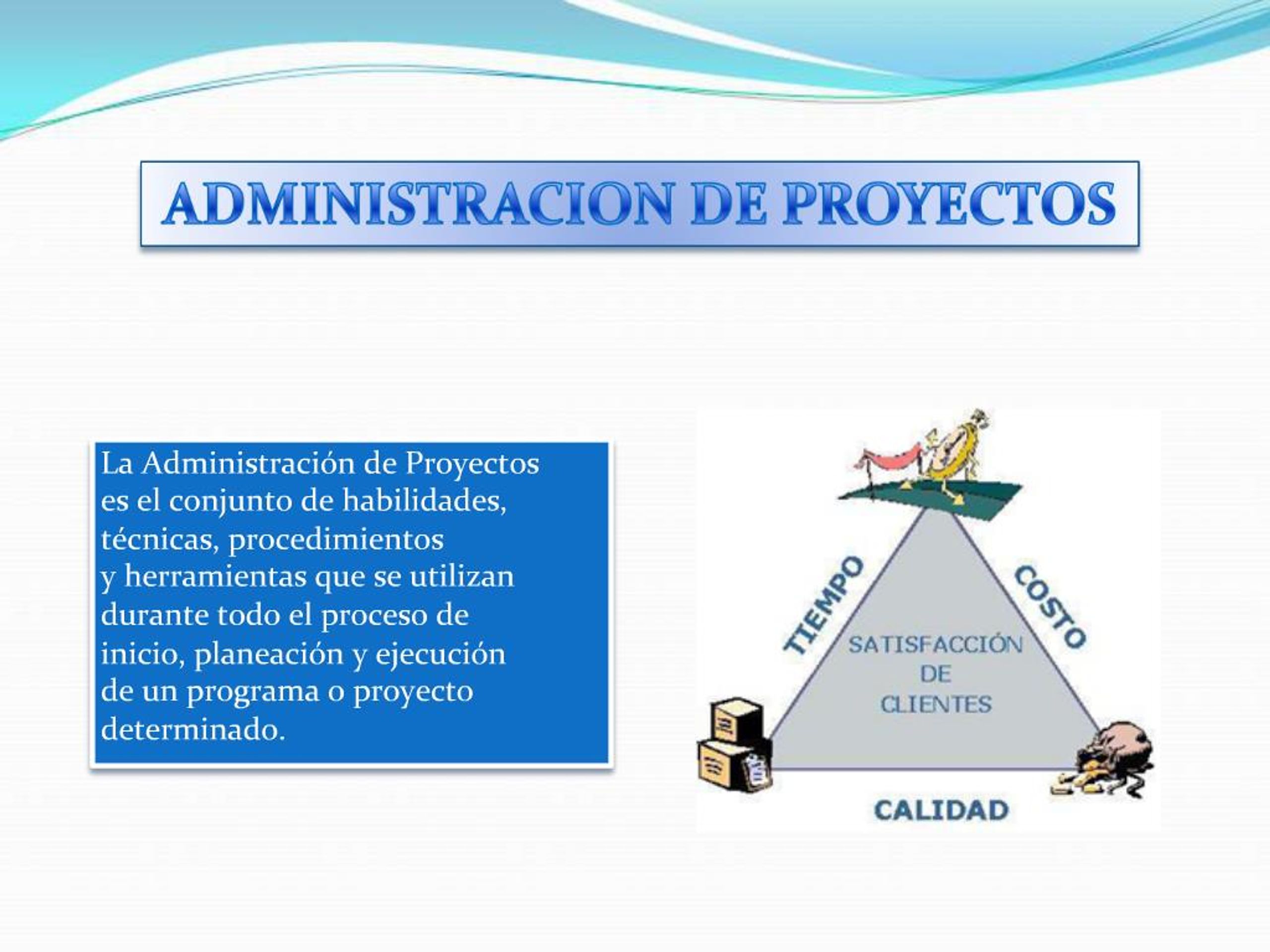 PPT - ADMINISTRACION DE PROYECTOS PowerPoint Presentation, free ...