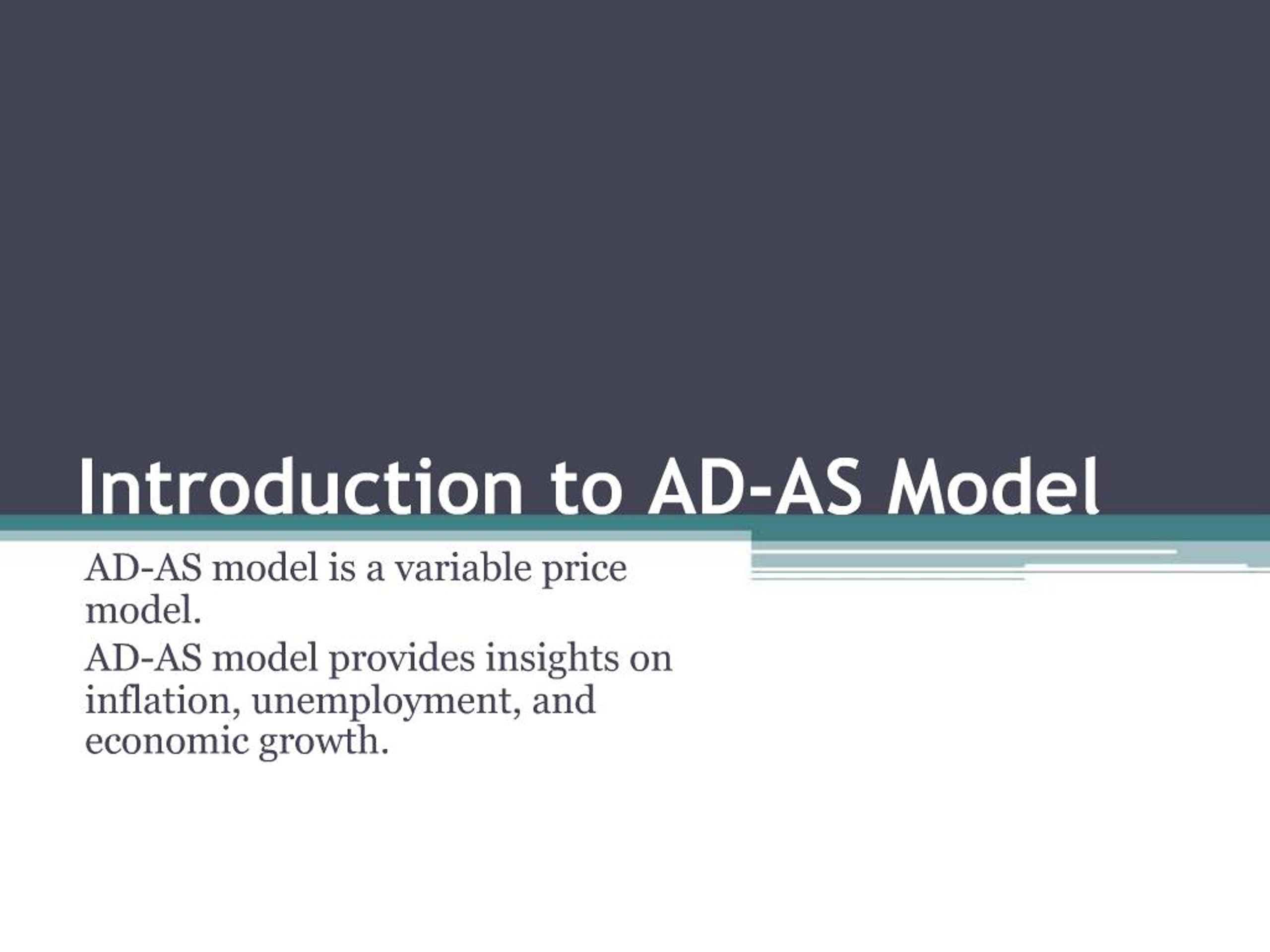 PPT - Introduction to AD-AS Model PowerPoint Presentation, free ...