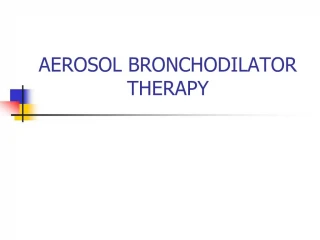 PPT - AEROSOL THERAPY PowerPoint Presentation, free download - ID:169021