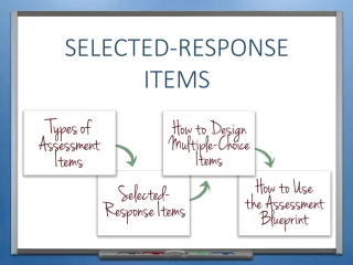 PPT - Developing Selected-Response Items PowerPoint Presentation, free ...