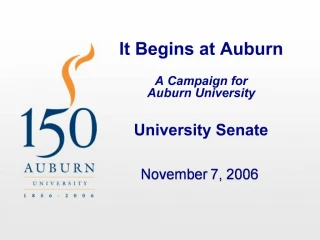 PPT - Auburn University PowerPoint Presentation, free download - ID:2850625