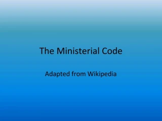 PPT - MINISTERIAL ETHICS PowerPoint Presentation, free download - ID ...